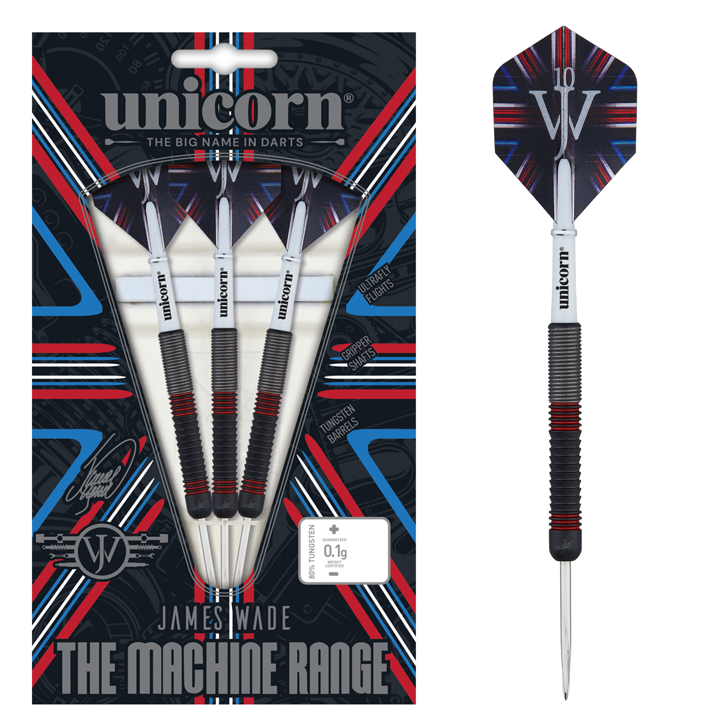 Unicorn James Wade The Machine Steel Darts | Embassy Sports B2B Shop